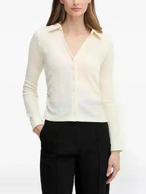 Dkny V-neck Shirt - Neutrals