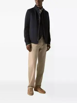 Zegna Light Taupe Cotton Roccia Pants