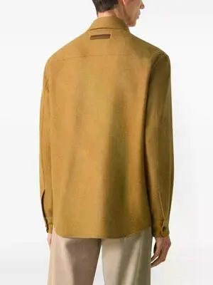 Zegna Multimélange Oasi Cashmere Overshirt