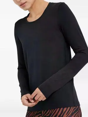 CASALL Mesh-panelled Long-sleeve T-shirt
