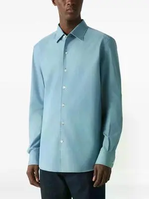 Zegna Light Cotton-denim Shirt