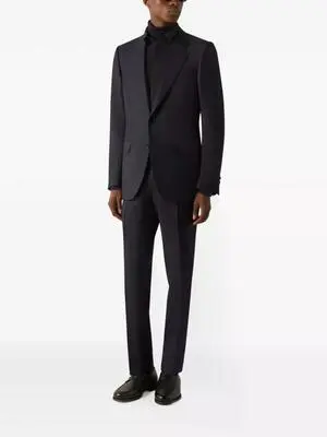 Zegna Navy Trofeo Selection Wool Suit