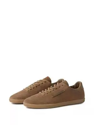 Zegna Dark Beige Suede 232 Sneakers