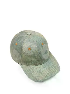 DENIM TEARS Wreath Denim Cap - Green