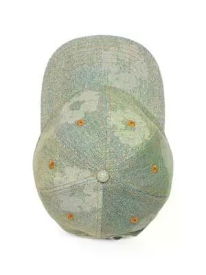 DENIM TEARS Wreath Denim Cap