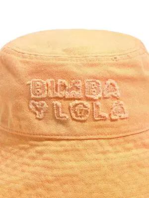 Bimba Y Lola Washed Canvas Hat - Orange