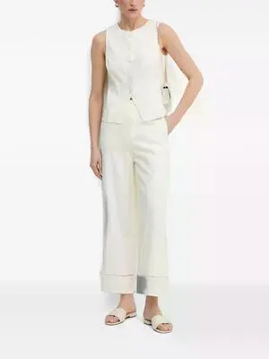 Dkny Sleeveless Blouse - Neutrals