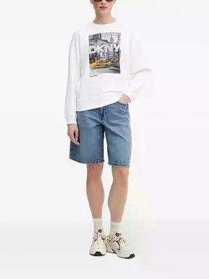 Dkny Graphic Print Sweatshirt