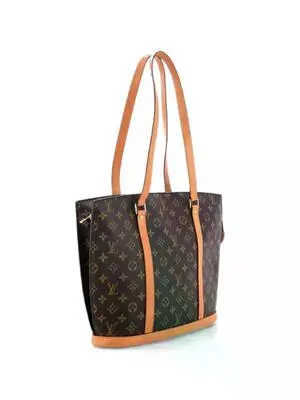 LOUIS VUITTON Babylone Handbag Monogram Canvas Tote Bag