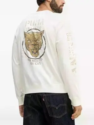 AERONAUTICA MILITARE Graphic-print Long-sleeve T-shirt