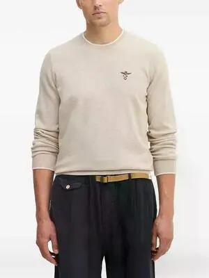 AERONAUTICA MILITARE Logo Embroidered Sweater