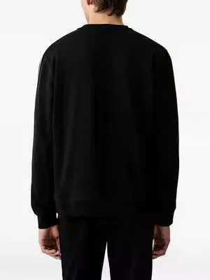 EA7 Logo-patch Tape-detail Sweatshirt