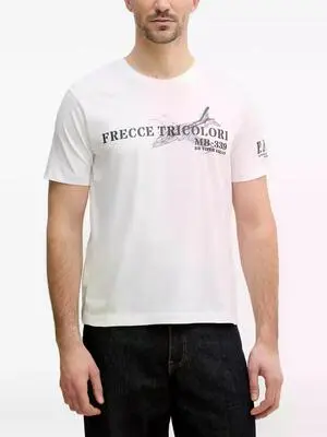 AERONAUTICA MILITARE Graphic-print T-shirt - White