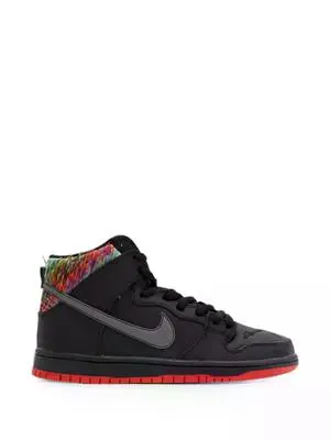 Nike X Spot Sb Dunk High Gasparilla Sneakers - Black