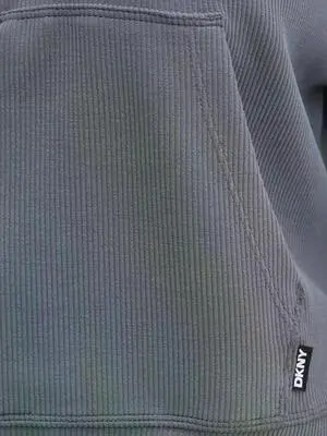Dkny Ribbed Half-zip Sweatshirt