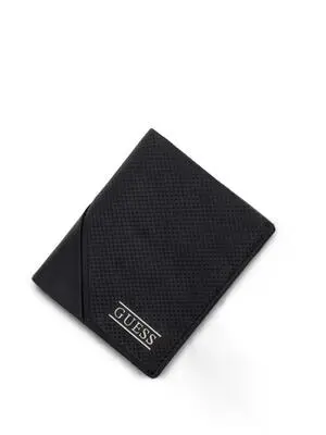 Guess Perforated Leather Wallet