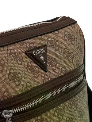 Guess Milano Monogram-print Crossbody Bag