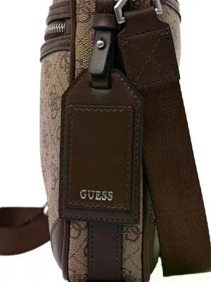 Guess Milano Monogram-print Crossbody Bag