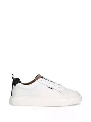 Barbour Stannington Logo-patch Sneakers - White