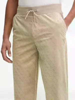 Guess Monogram-pattern Track Pants