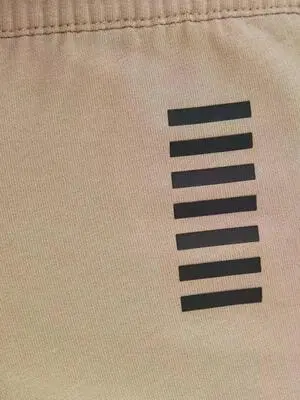 EA7 Logo-print Cuffed Cargo Pants