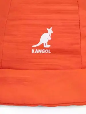 KANGOL Logo-embroidered Bucket Hat - Orange