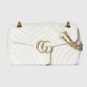Gucci Gg Marmont Medium Shoulder Bag In Leather