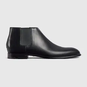 Gucci Leather Ankle Boots