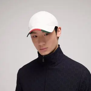 Gucci Cotton Canvas Baseball Hat