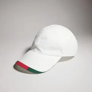 Gucci Cotton Canvas Baseball Hat