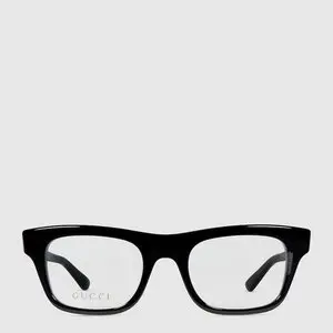 Gucci Rectangular Optical Frame - Black