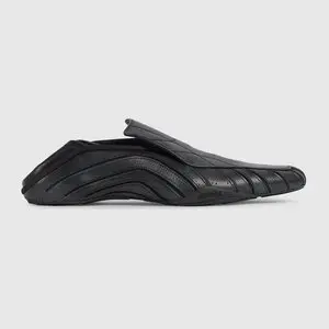Gucci Slip-on Sneaker Leather - Black