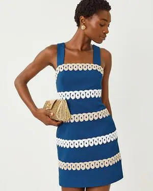 Lilly Pulitzer® Davis Dress - Starlight Navy