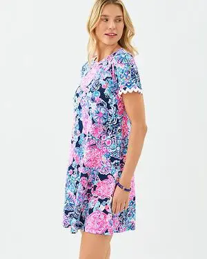 Lilly Pulitzer® Cody Short Sleeve Dress - Navy