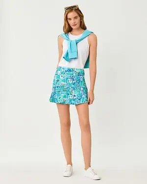 Lilly Pulitzer® Upf 50+ Luxletic Zadora High Rise Skort - Mint
