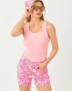 Lilly Pulitzer® Aricia Knit Top - Pink Muse