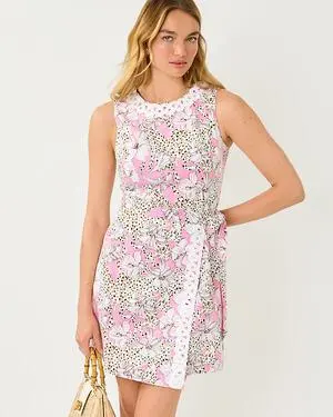 Lilly Pulitzer® Fresia Stretch Shift Dress - Conch Shell Pink Wildness