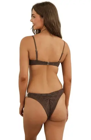 DIPPIN DAISY'S Cassis Underwire Bikini Top - Brunette