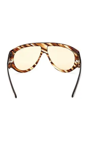 TOM FORD Bronson Acetate Sunglasses - Brown