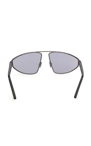 TOM FORD Parker Aviator-frame Metal Sunglasses
