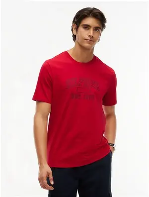 Tommy Hilfiger Varsity Hilfiger 85 Logo T-shirt