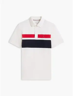 Tommy Hilfiger Regular Fit Block Stripe Polo