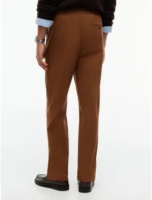 Tommy Hilfiger Stretch Cotton Trousers With Drawstring Waistband