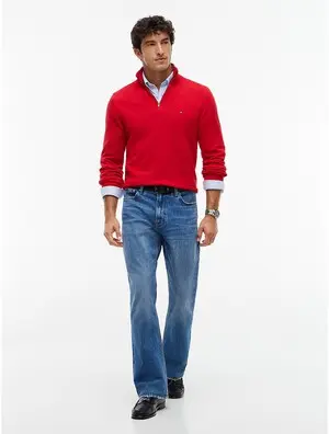 Tommy Hilfiger Quarter-zip Cotton Sweater