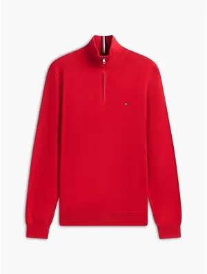 Tommy Hilfiger Quarter-zip Cotton Sweater