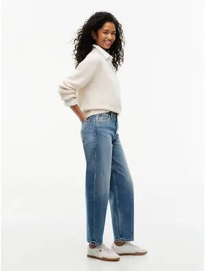 Tommy Hilfiger Stretch High-rise Barrel Jean