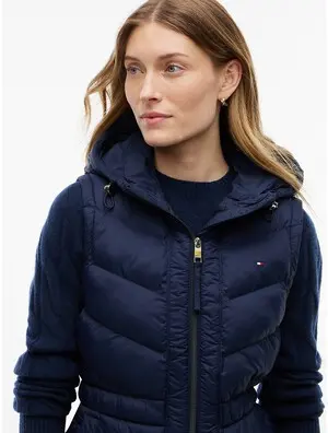 Tommy Hilfiger Lightweight Quilted Hooded Vest