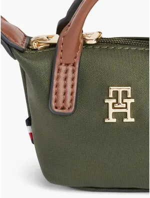 Tommy Hilfiger Monogram Coin Purse Bag Charm