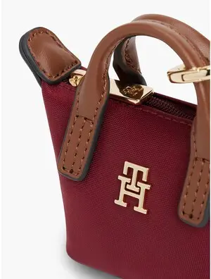 Tommy Hilfiger Monogram Coin Purse Bag Charm