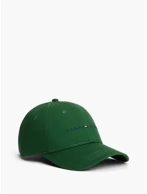 Tommy Hilfiger Embroidered Tommy Logo Baseball Cap - Deep Evergreen